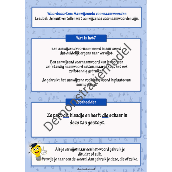 Strategiekaarten Taal (16) - De 4 sleutels